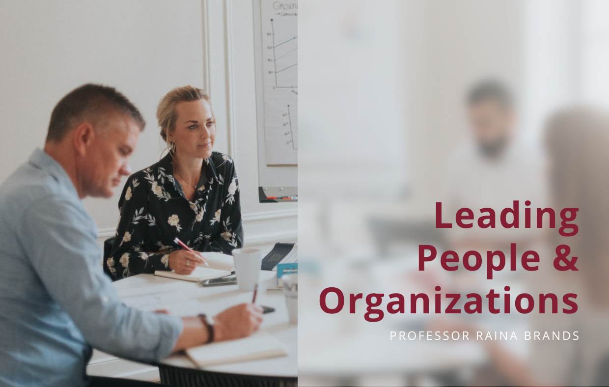 Leading People & Organizations