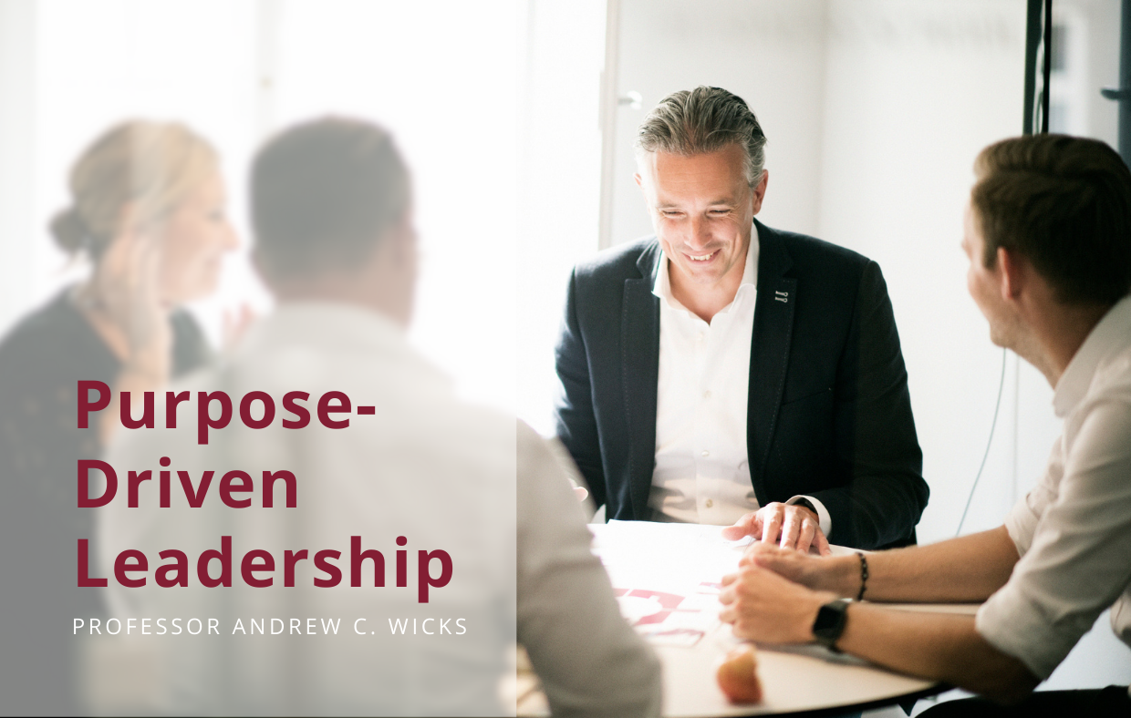 Purpose-Driven Leadership Purpose-Driven Leadership